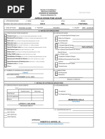 DepEd Form 6 Leave Application Guide | PDF | Sick Leave | Social Programs