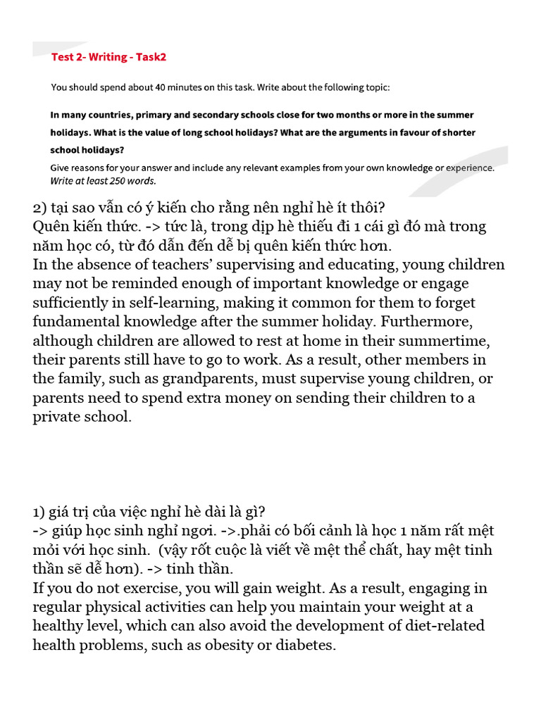 Writing Task 2 | PDF | Behavioural Sciences | Human Diseases And Disorders