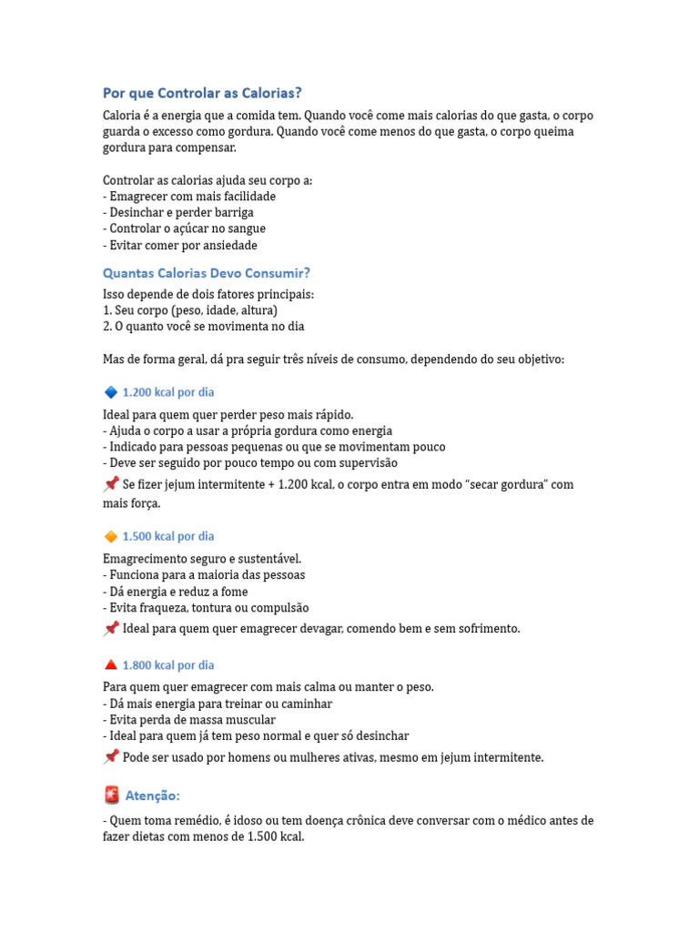 guia-jejum-cardapios | PDF | Caloria