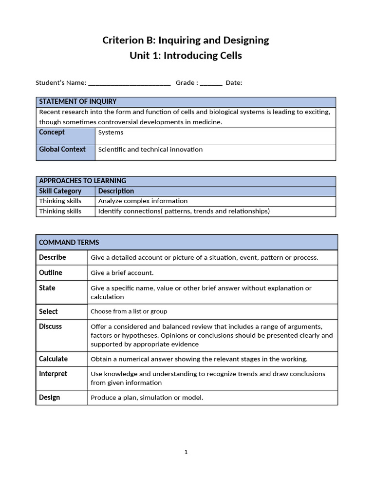 Investigating Diffusion Rates in Cells | PDF | Validity (Statistics ...