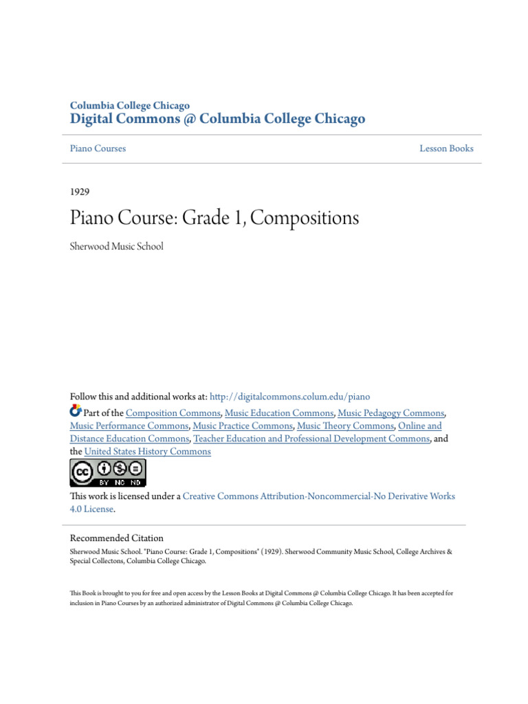 Piano Course_ Grade 1 Compositions | PDF | Musical Compositions ...