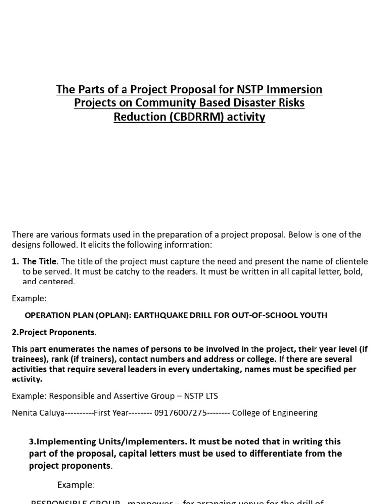 Project Proposal For NSTP 2025 | PDF | Knowledge | Psychological Concepts