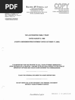 Sample Family Trust | PDF | Trust Law | Trustee