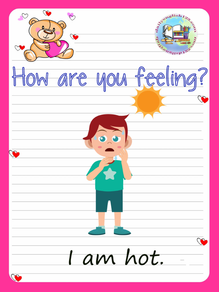 How Are You Feeling 14pages | PDF