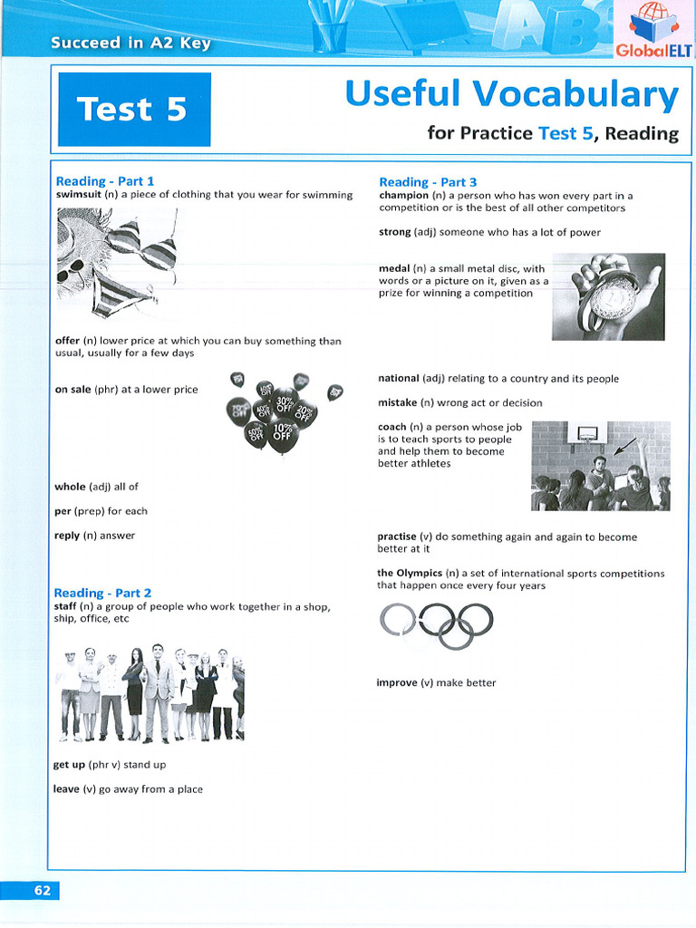 KET Test 5 | PDF