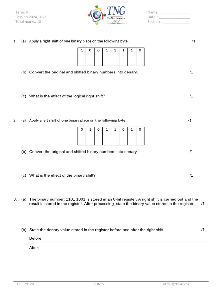Quiz 5 | PDF | Computing | Computer Science