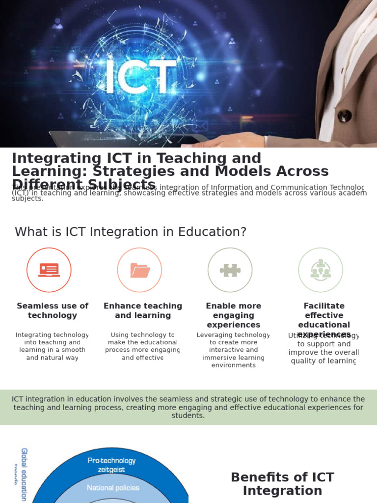 Integrating ICT in Teaching and Learning Strategies and Models Across Subjects | PDF ...