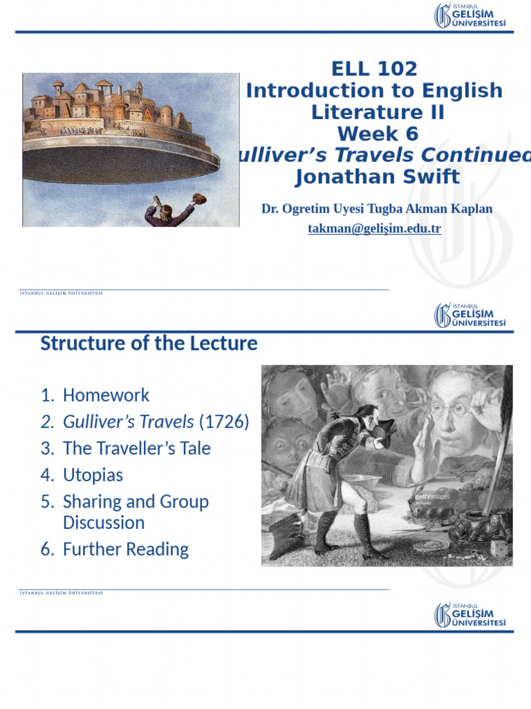 Analyzing Gulliver's Travels in Literature | PDF | Gulliver's Travels ...