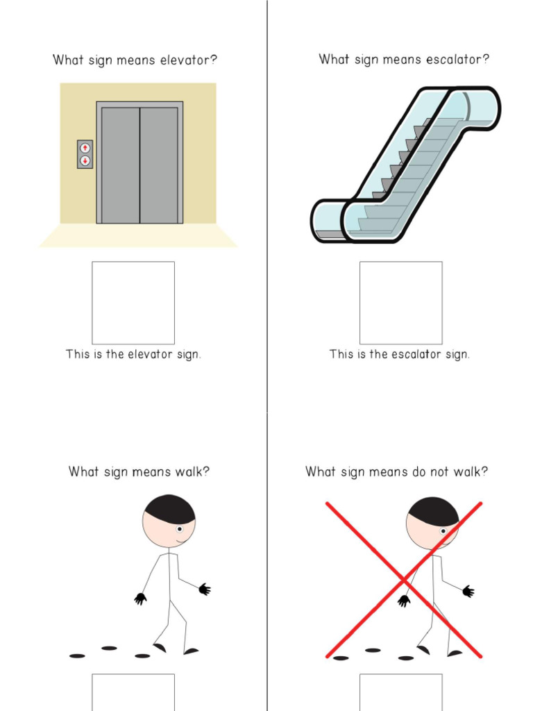 Community Signs Interactive Book 1-Pages-3 | PDF