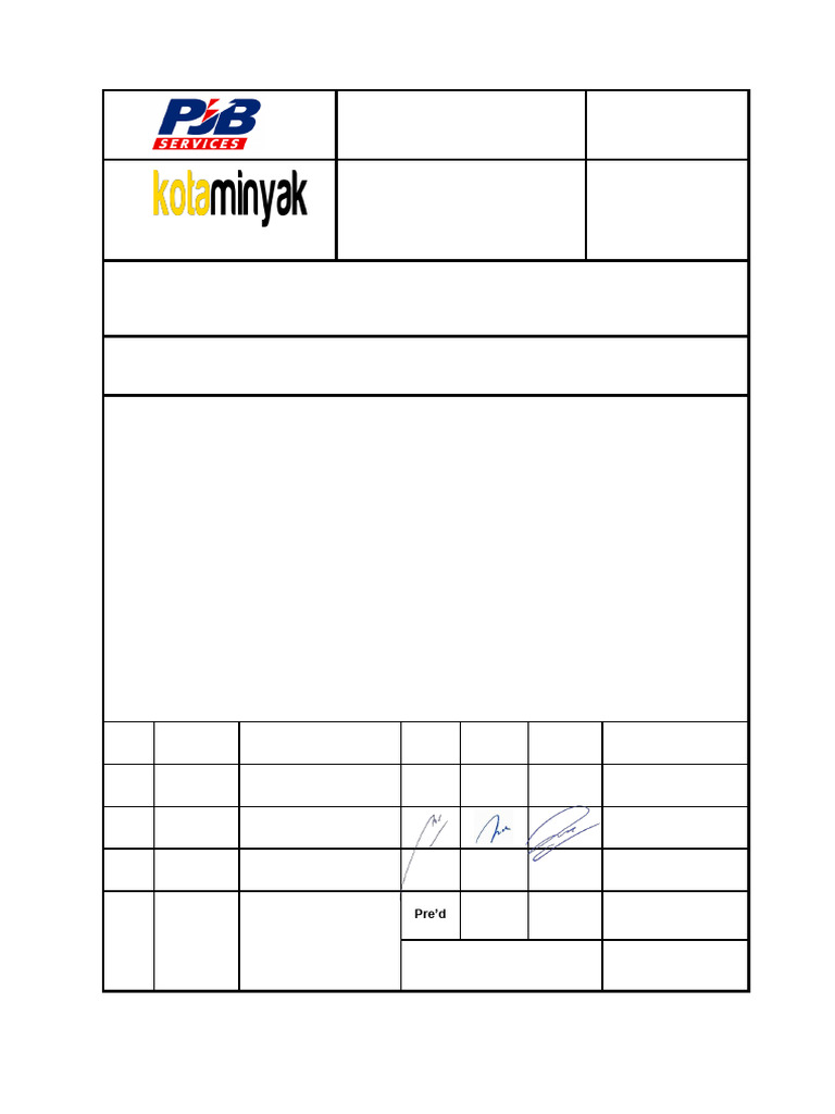 HSE Plan Rekondisi PSV PLTU Anggrek | PDF