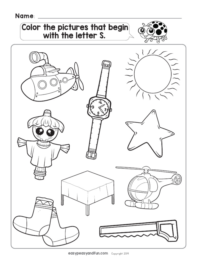 Fun Activities for Learning Letter S | PDF