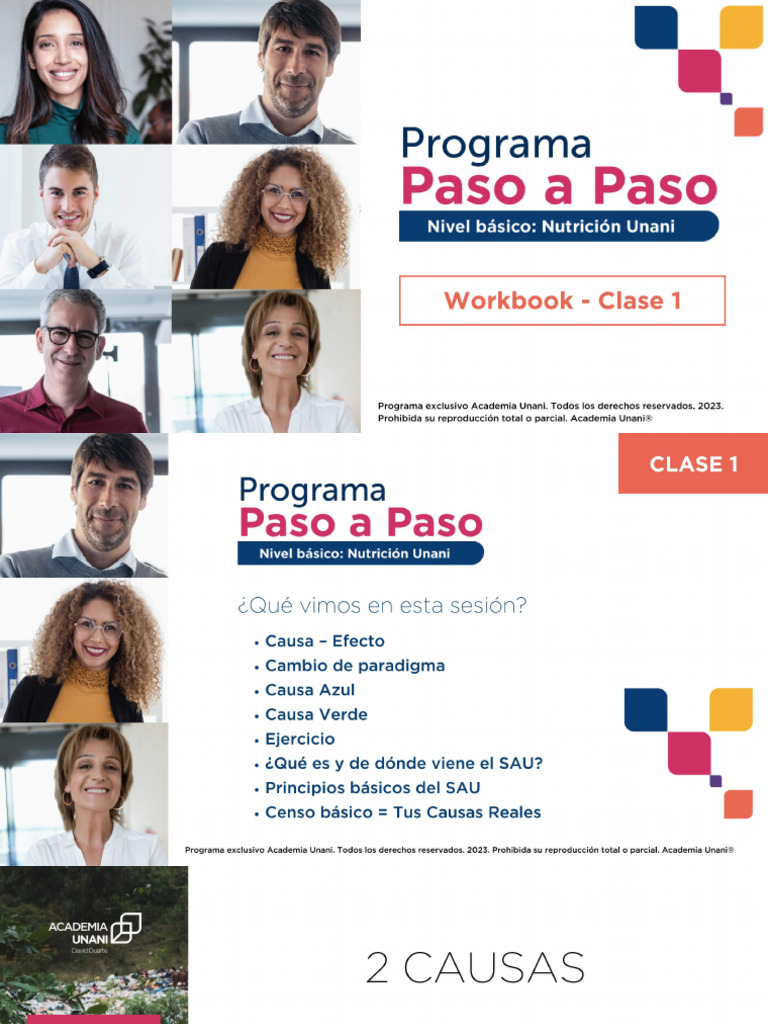 Clase 1 Workbook | PDF