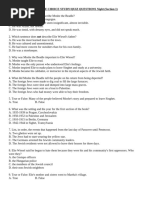 Night Chapter 5: Key Events and Decisions | PDF