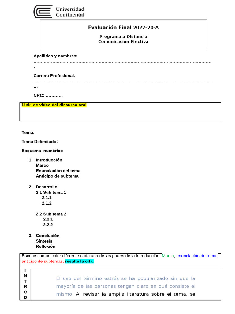 Comunicacion PA4 | PDF | Estrés (biología) | Ansiedad