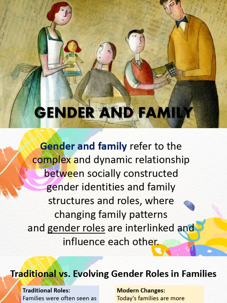 Gender and Family Plus Education | PDF | Gender Role | Gender