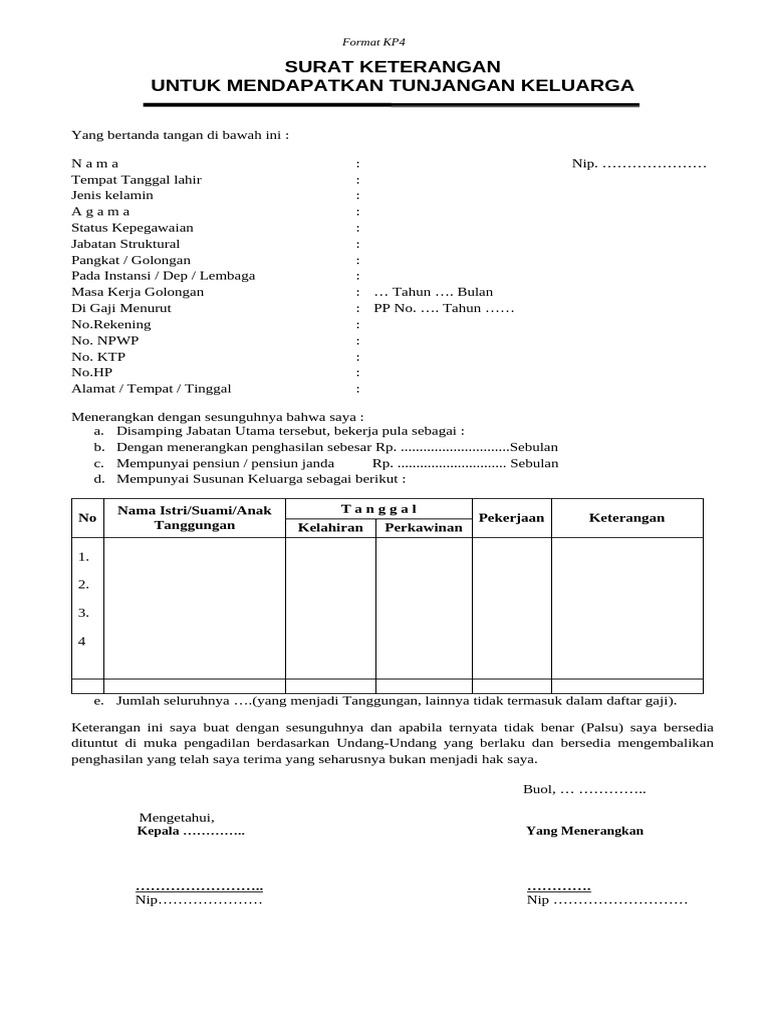 Form Kp4 Edit 2024 | PDF