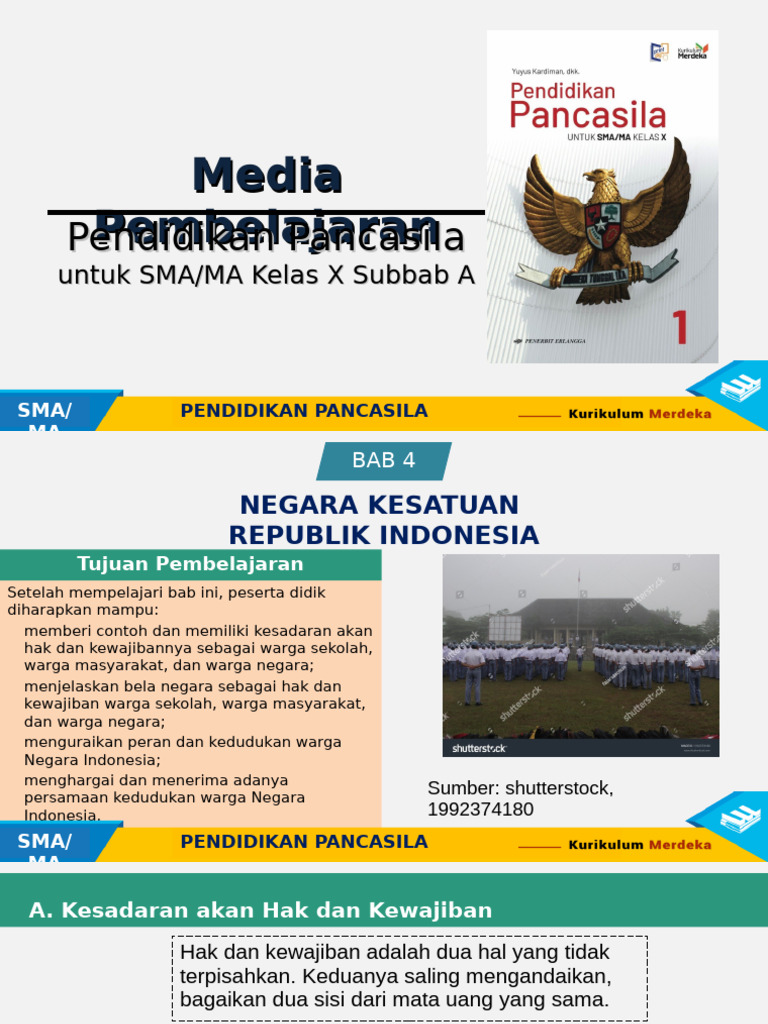 Kelas X Bab 4 Subab A (NKRI) | PDF