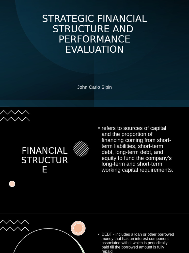 Financial Structure and Performance Analysis | PDF | Equity (Finance ...
