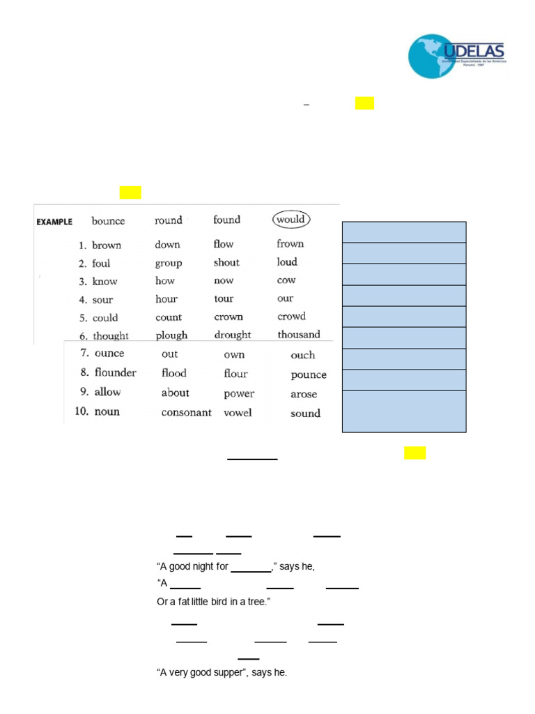 Assignment Online No. 9 - Vowel (Au) (Done) | PDF | Linguistics | Phonetics