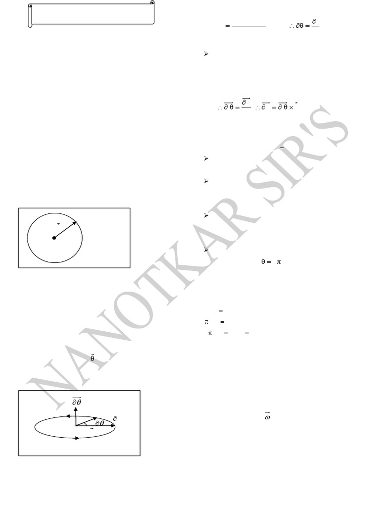 Understanding Rotational and Circular Motion | PDF | Acceleration ...