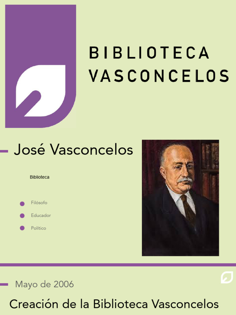 Biblioteca Vasconcelos | PDF | México | Bibliotecas