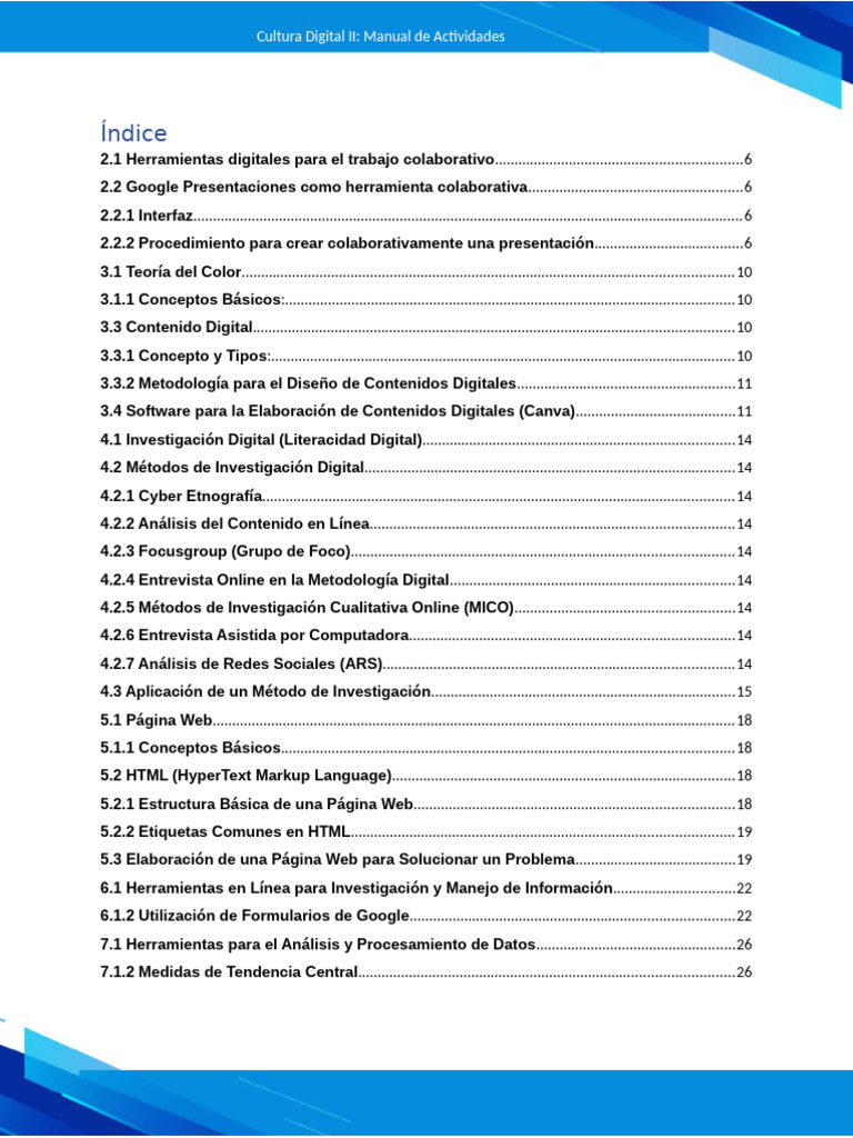 Libro de Actividades de Cultura Digital II | PDF | HTML | Red mundial