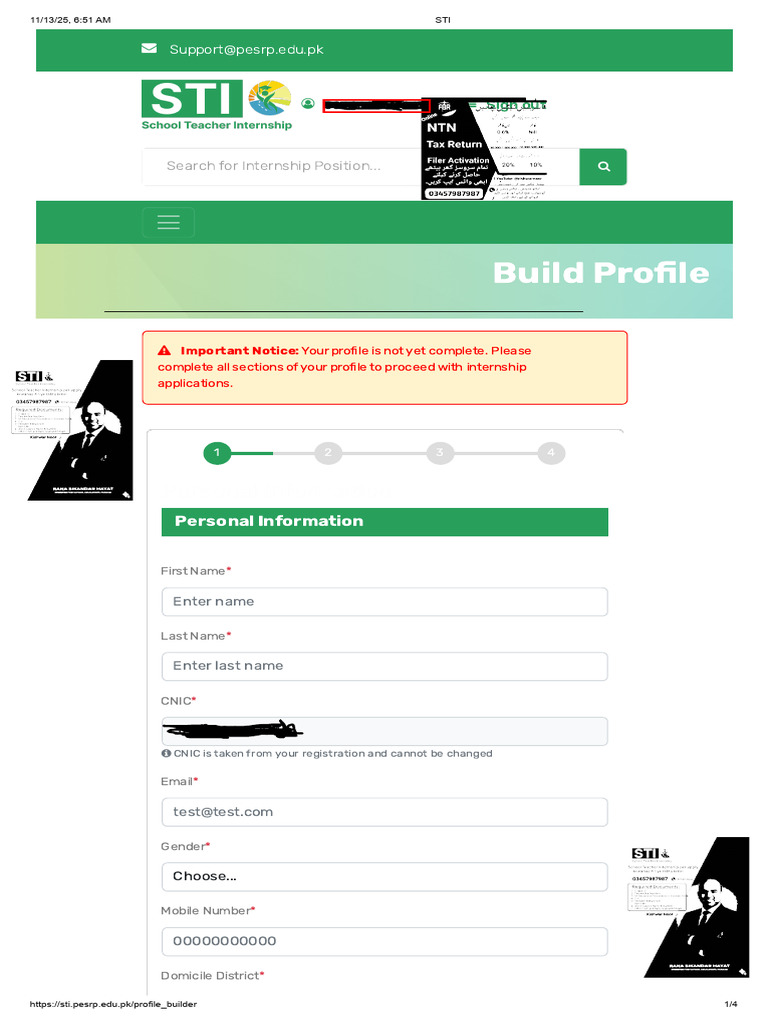 Required Data For Creating Sti Profile | PDF | Software | Computing