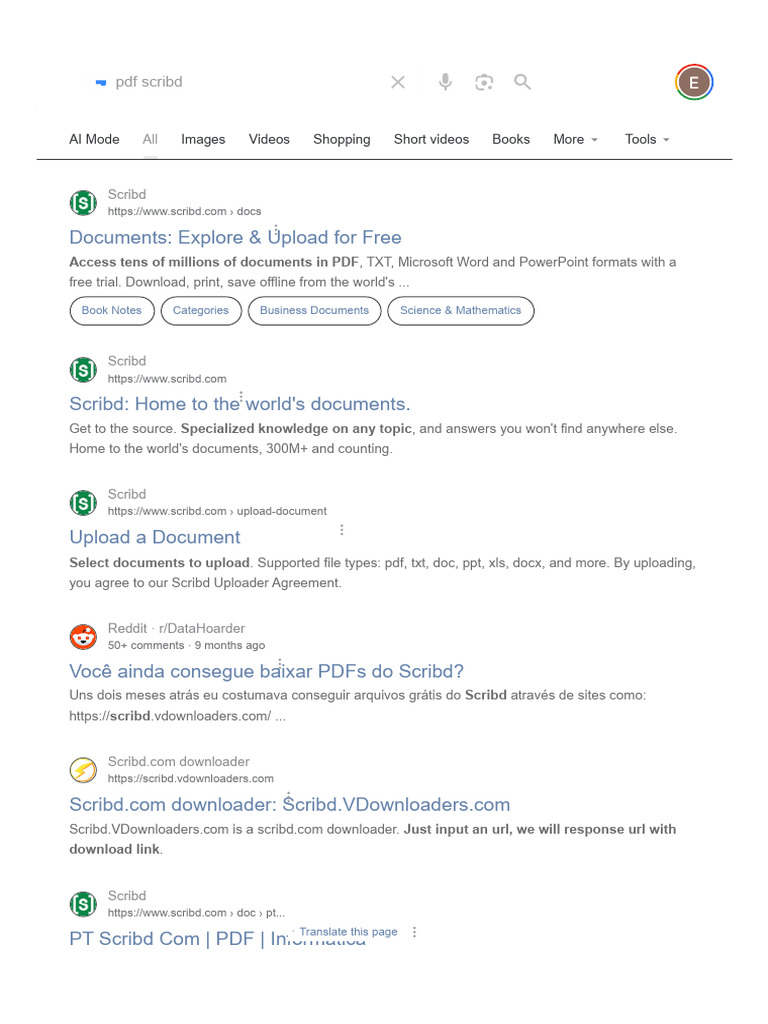 Documents: Explore & Upload For Free: PDF Scribd | PDF | Scribd ...