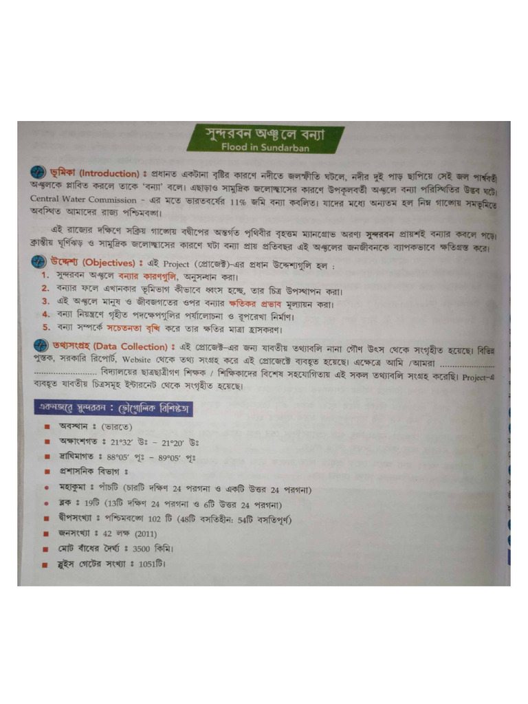 Class Xi Geography Project | PDF