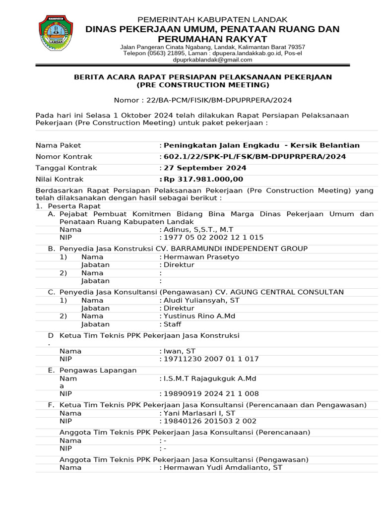 Ba Pcm Engkadu Kersik | PDF