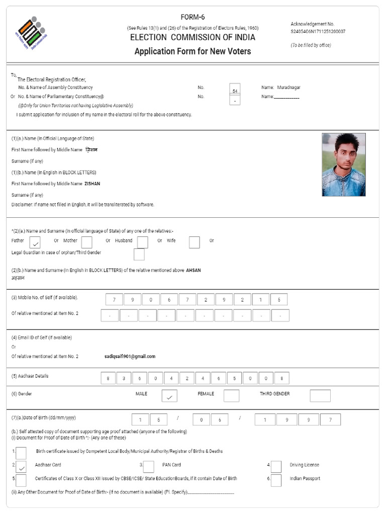 Signed S24 Form 54 S24054O6N1711251200007 Form6S240 | PDF