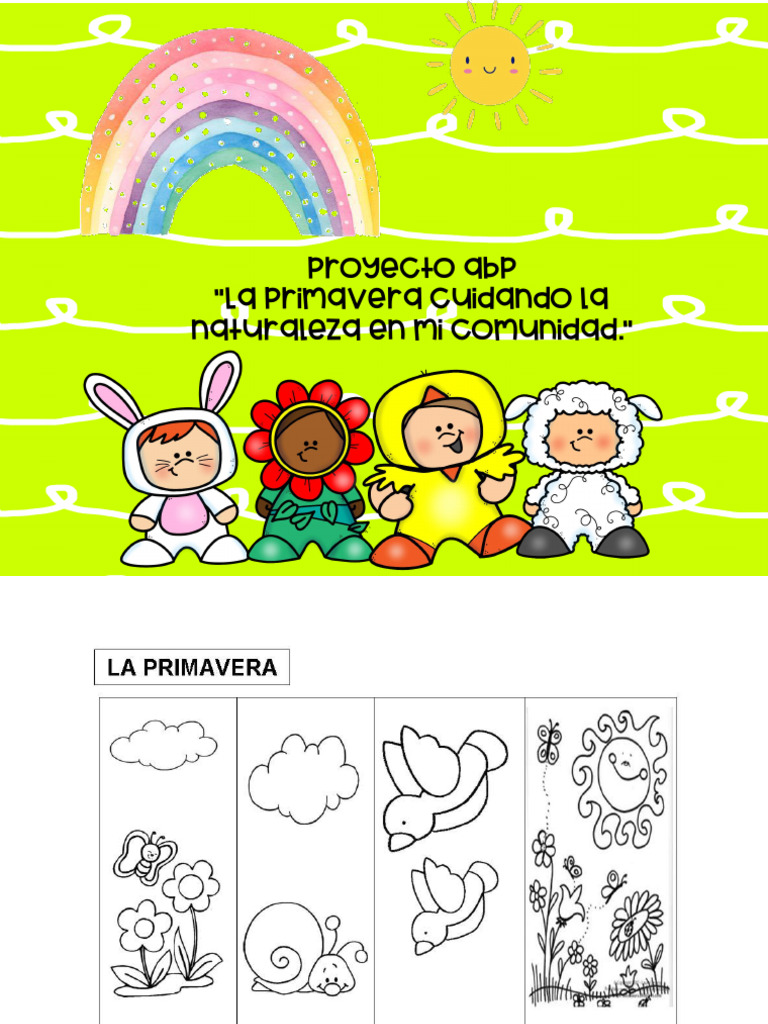 Cuadernillo Primavera Proyecto Abp | PDF