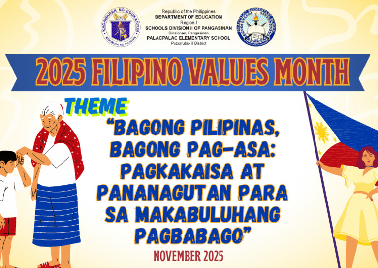 Filipino Values Month Celebration 2025-2025 PDF | PDF