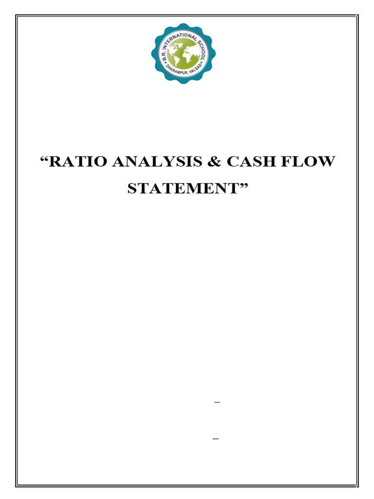 Ratio Analysis & Cash Flow Statement | PDF