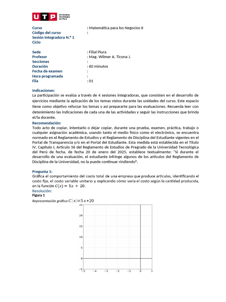 PA1 MAT_ NEG_ II | PDF