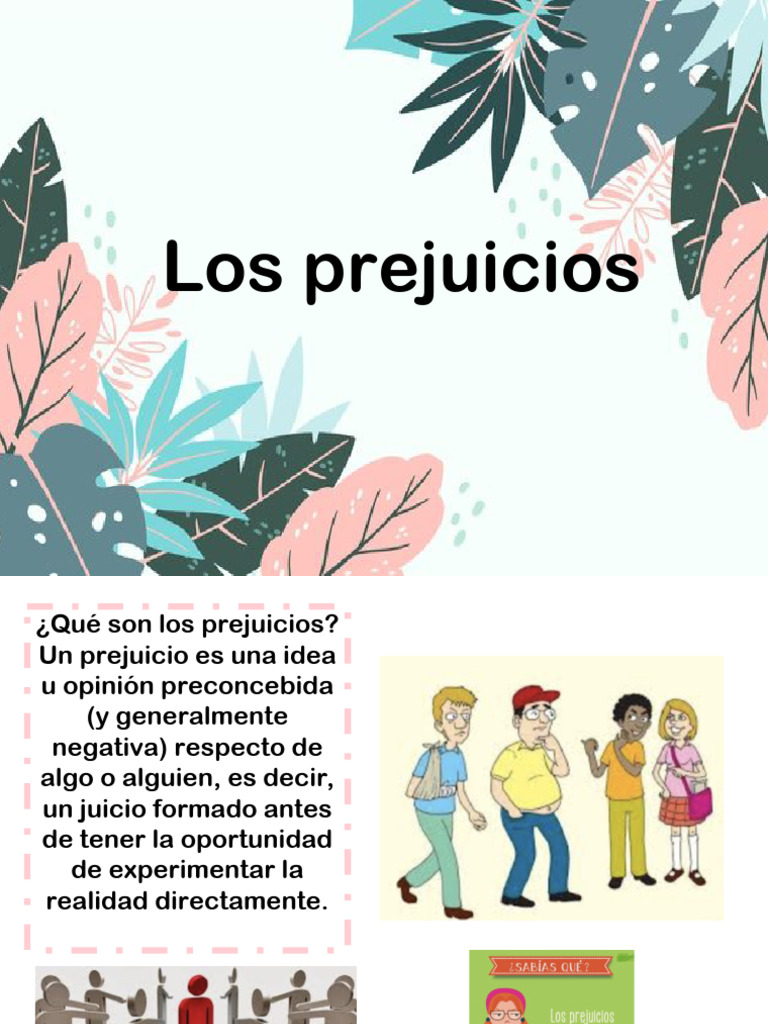 Los Prejuicios 5 | PDF