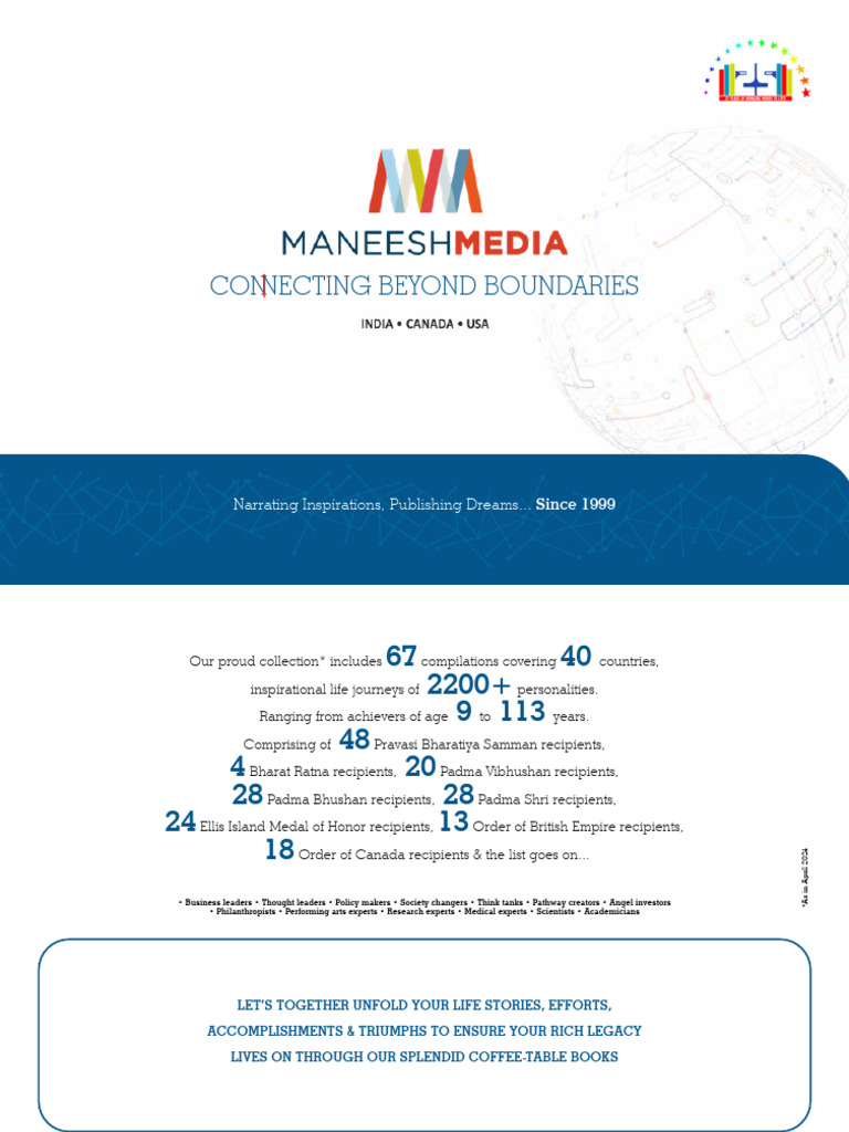 Maneesh Media: Crafting Legacy Books | PDF | Gujarat