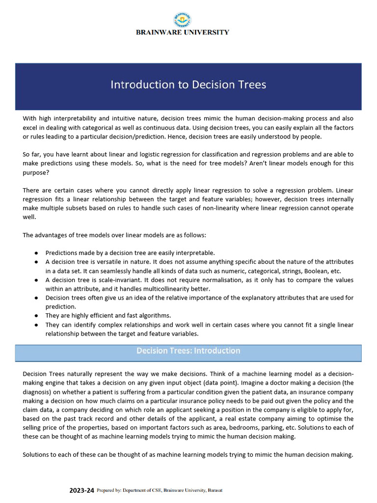 Class Note Module 2 - Part 2 | PDF | Mean Squared Error | Regression ...