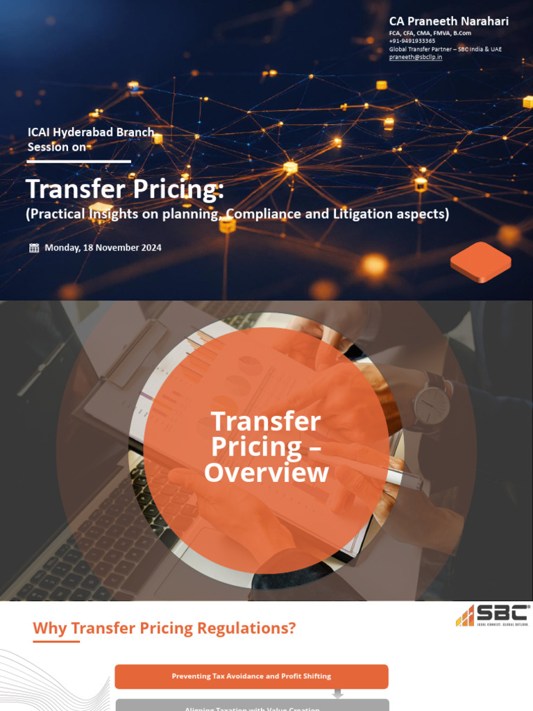 Transfer Pricing Insights and Compliance Guide | PDF | Royalty Payment ...
