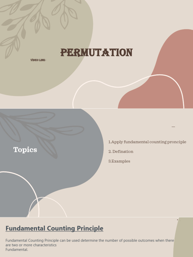 Permutation (DM) | PDF | Permutation | Number Theory
