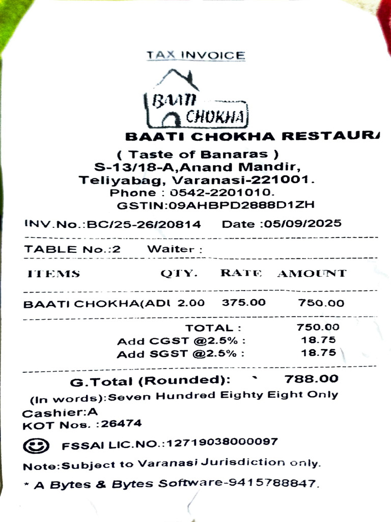 Bathi Chokha Restaurant | PDF