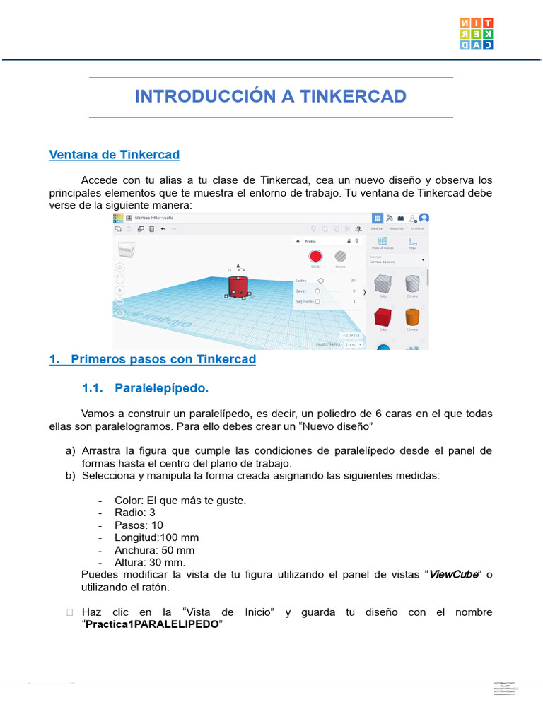 Tinkercad - Tarea 1 | PDF | Triángulo | Geometría Elemental