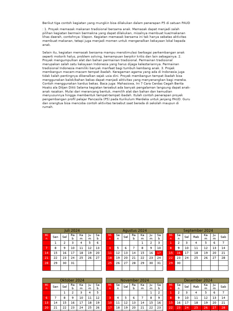 Contoh P5 | PDF