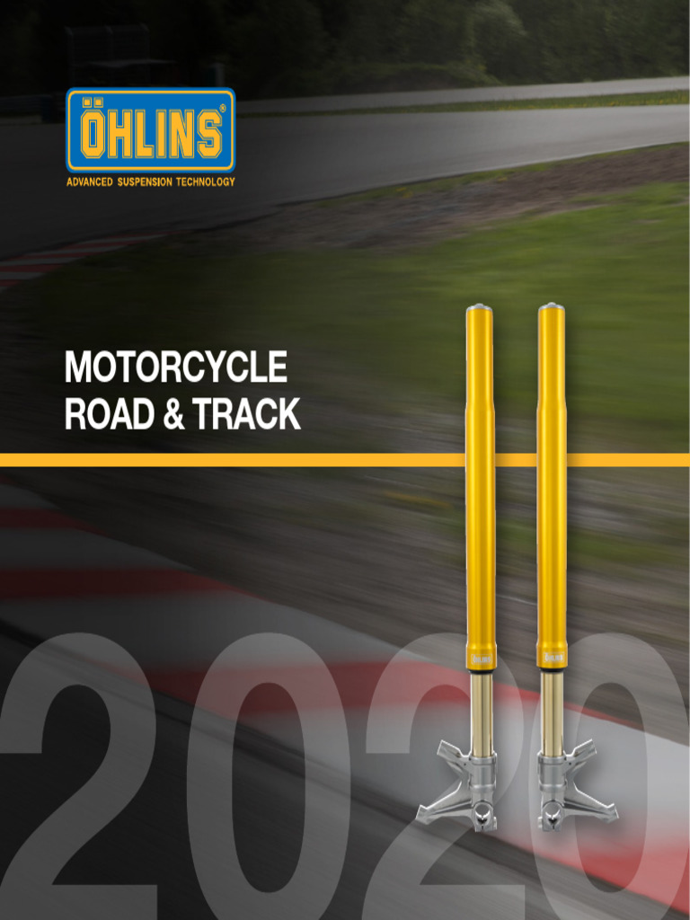 Öhlins Motorcycle Suspension Overview | PDF | Land Vehicles | Motor Vehicle