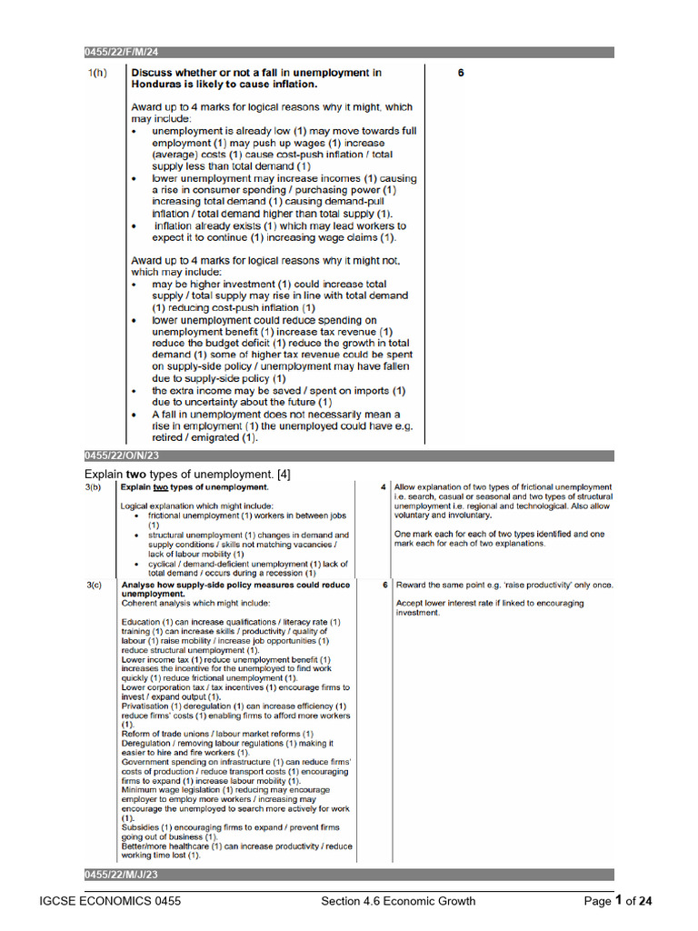 4.7 Employment & Unemployment | PDF | Unemployment | Labour Economics