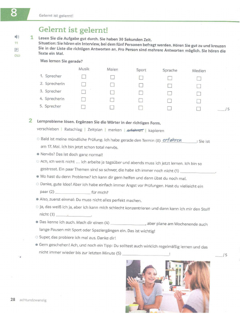 Test Kapitel 8 A2 | PDF