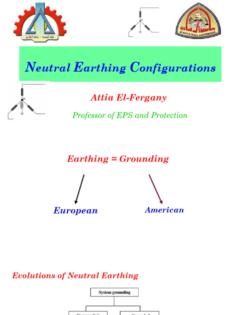 10 Slides - Neutral Earthing Configurations-12628 | PDF | Electricity ...