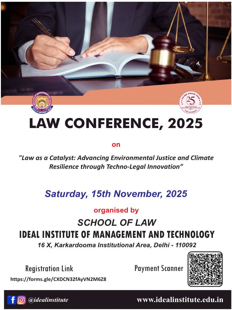 Law Conference Brochure 2025 | PDF | Abstract (Summary)