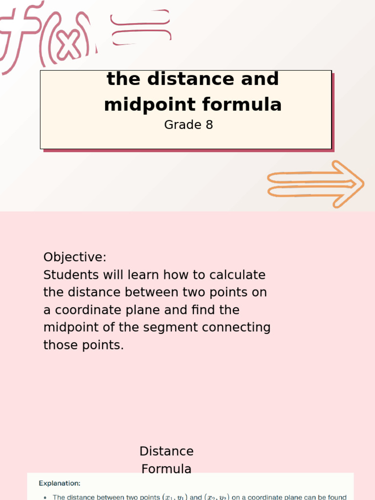Constructing Functions Education Presentation in Pink and Orange ...