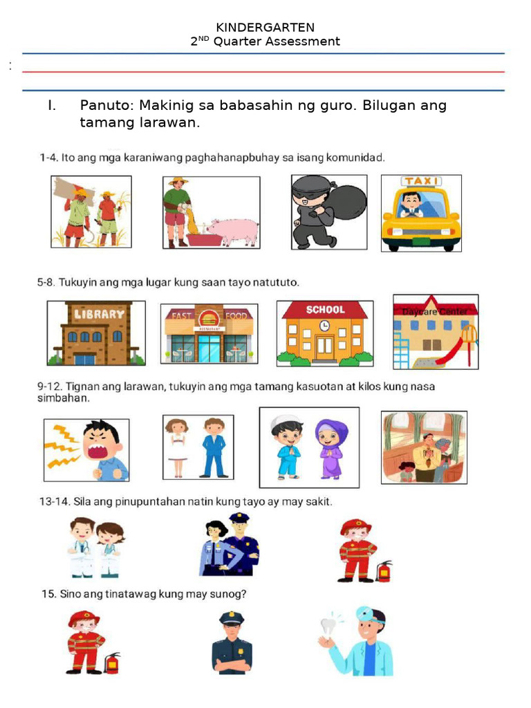 2nd Quarter Assessment 25 26 | PDF